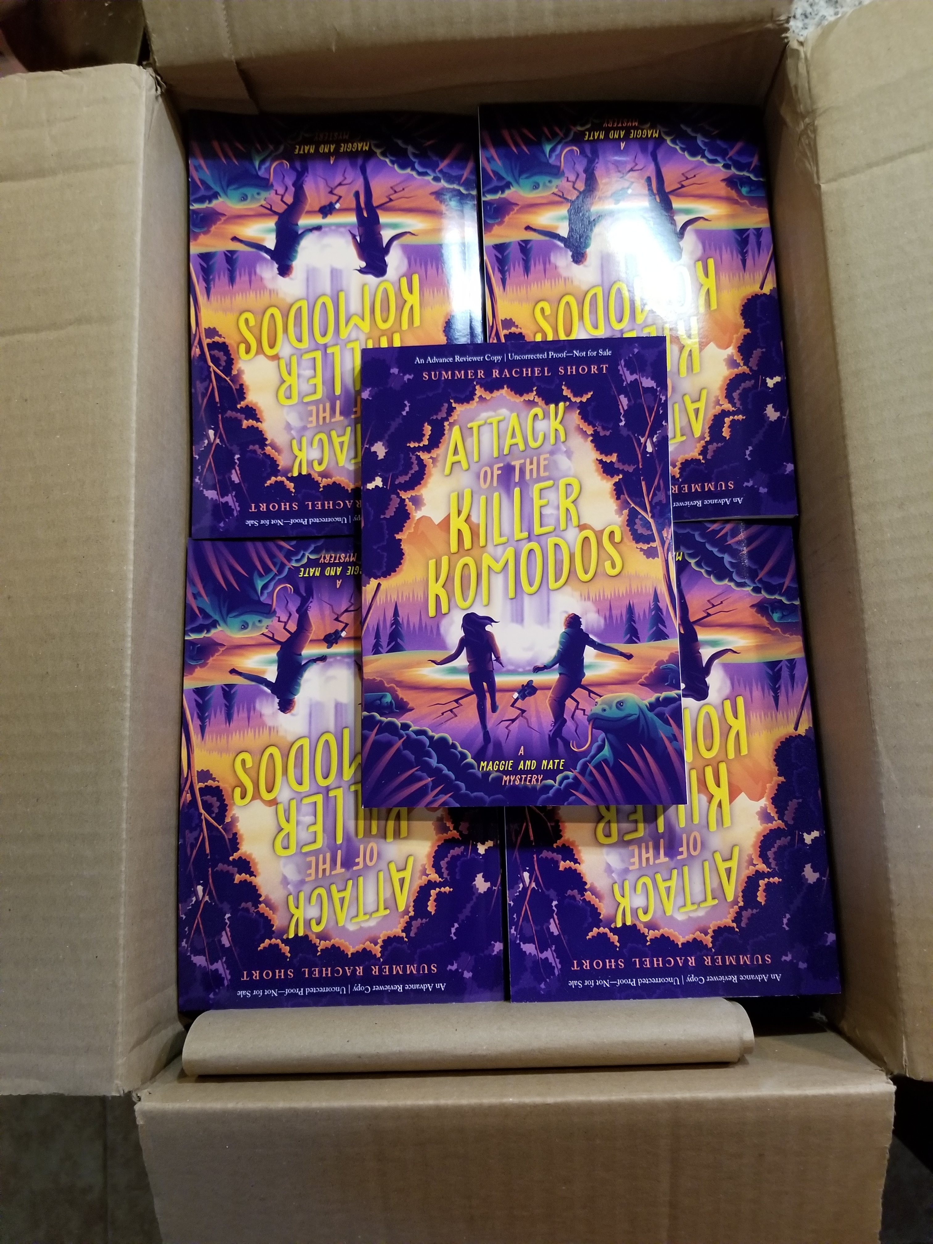 Attack of the Killer Komodos ARCs! – Summer Rachel Short